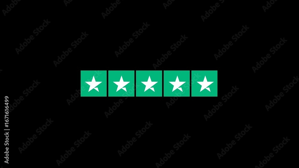 Modelo de Rating Review Rating Scale Stars Infographic do Stock | Adobe ...