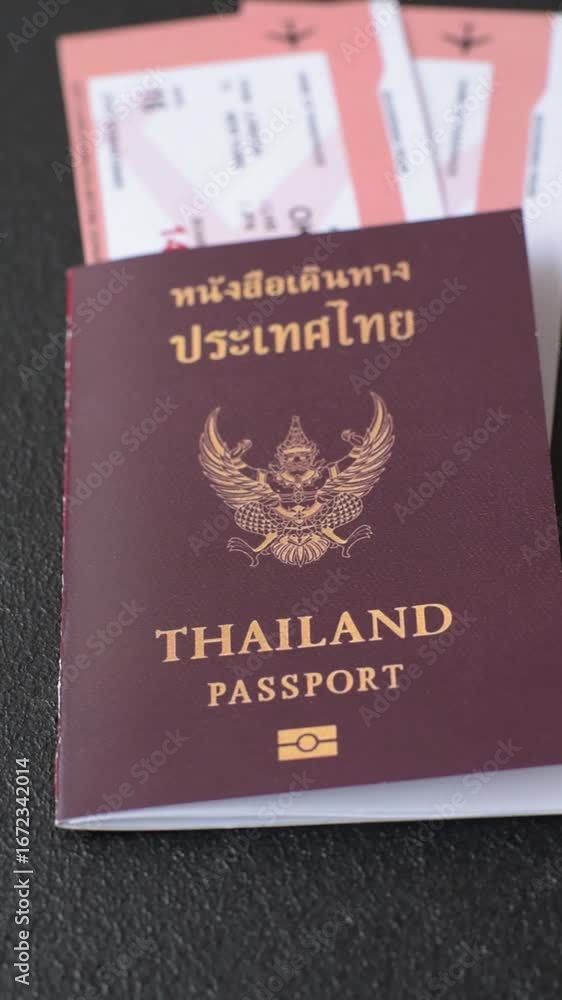 Thailand passport for travelling, flying and doing business. Thailand ...