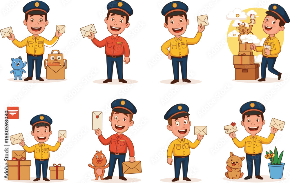 clipart postman