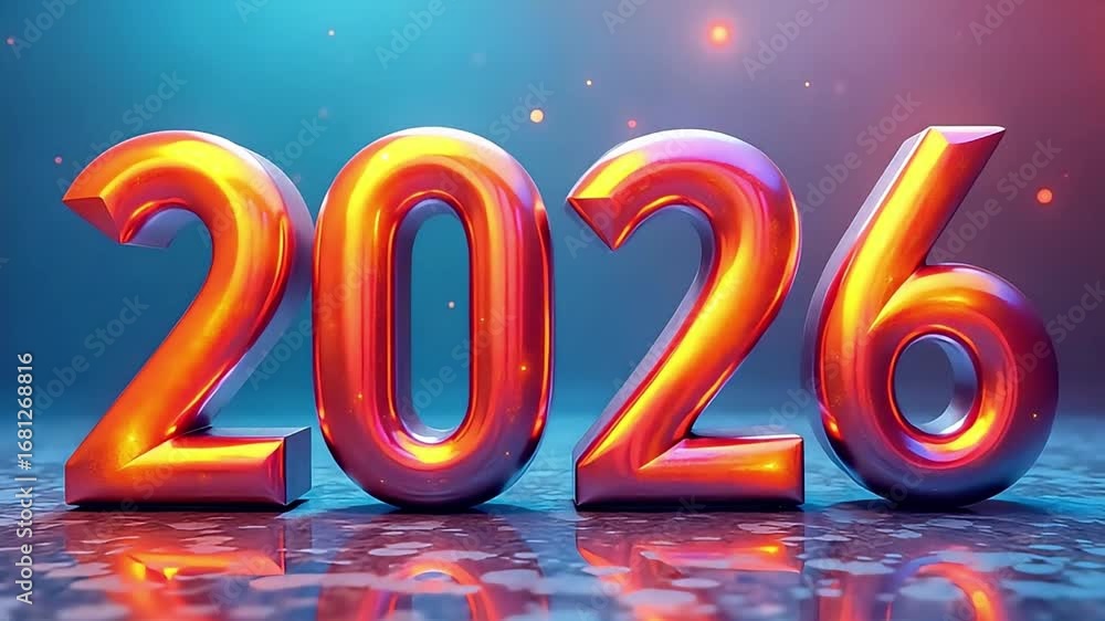 2026 New Year Celeration Stock ビデオ | Adobe Stock
