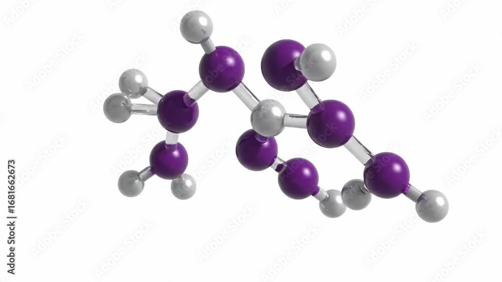Sodium Iodide Molecular Structure - A 3D model of a sodium iodide ...