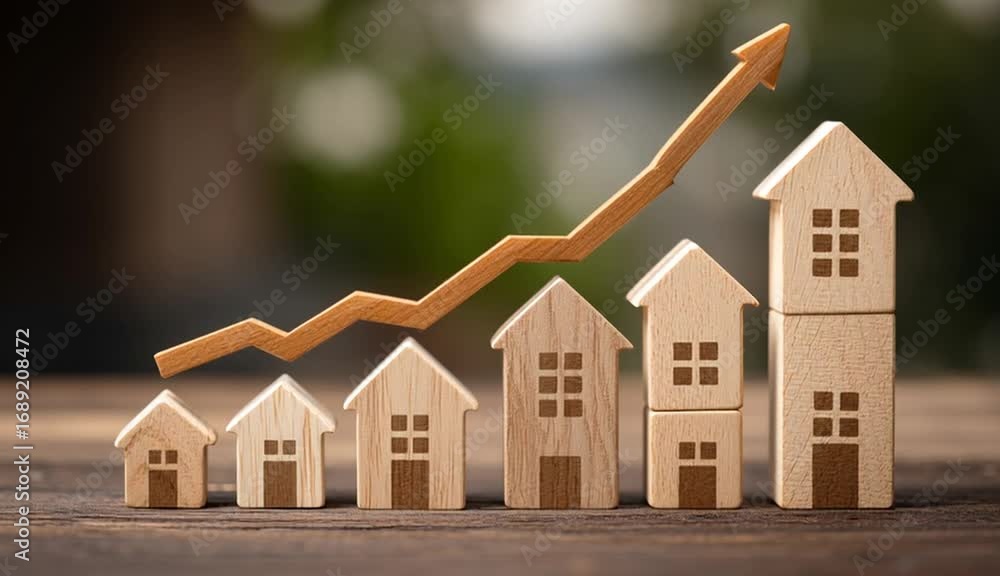 Homes in ascending order of the growth chart. Rising house prices ...