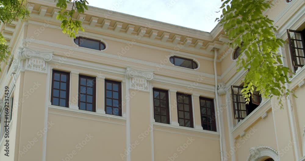 The yellow building has its own unique and charming character.The ...
