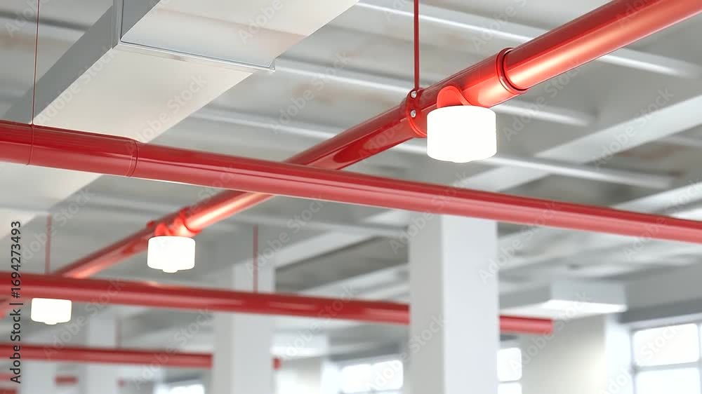 Advanced fire suppression sprinkler system with temperature sensitive ...