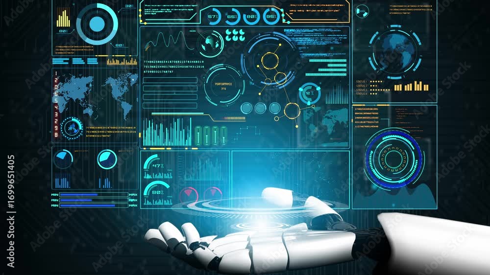 AI artificial intelligence drives data analytics with predictive models ...