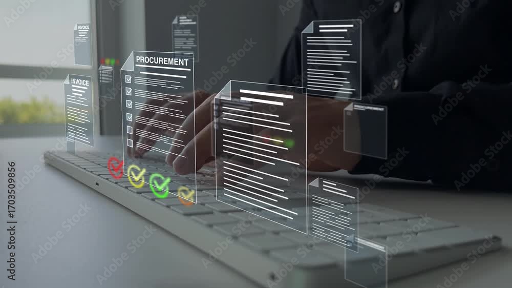 Procurement workflow documentation and efficiency in acquiring services ...