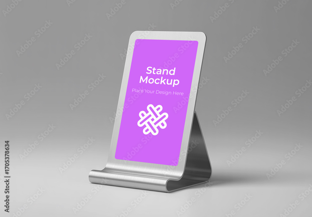 Modern Table Stand Mockup plantilla de Stock | Adobe Stock