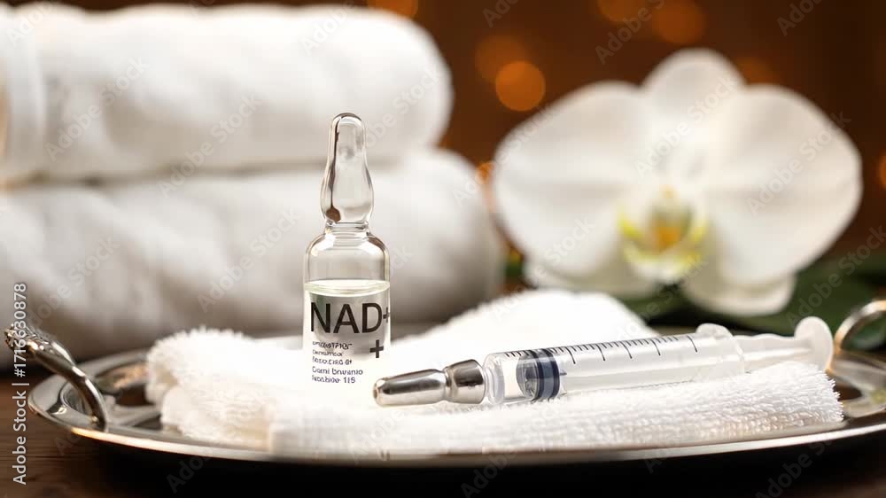 Vial containing Nicotinamide adenine dinucleotide - NAD plus - for ...