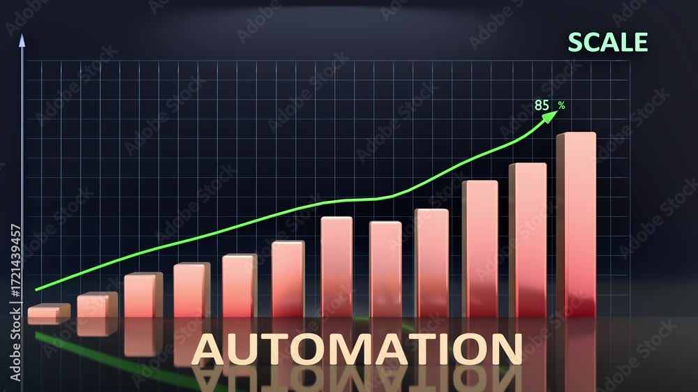 Automation leads to Scale - high and increasing values of automation ...