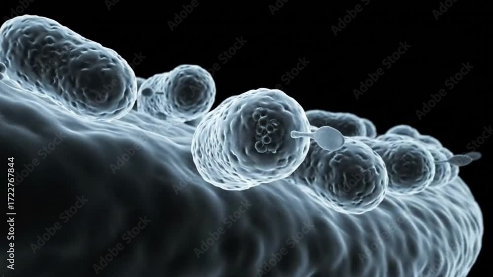 Bacteria Visualizations Microbe Animation Bacterial Microscopic World ...