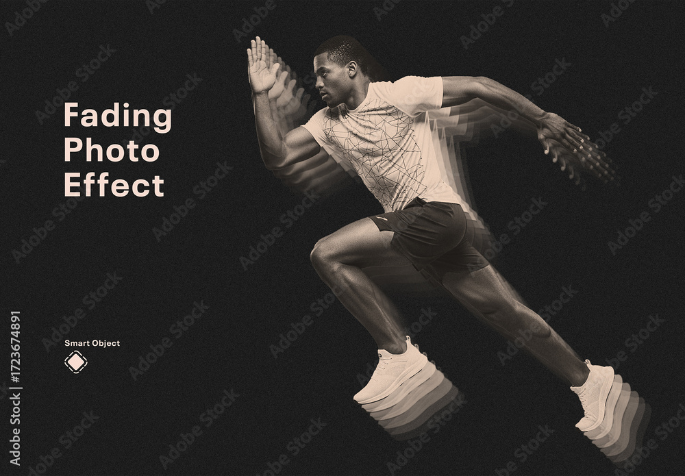 Vintage Faded Photo Effect for Photoshop Stock Template | Adobe Stock