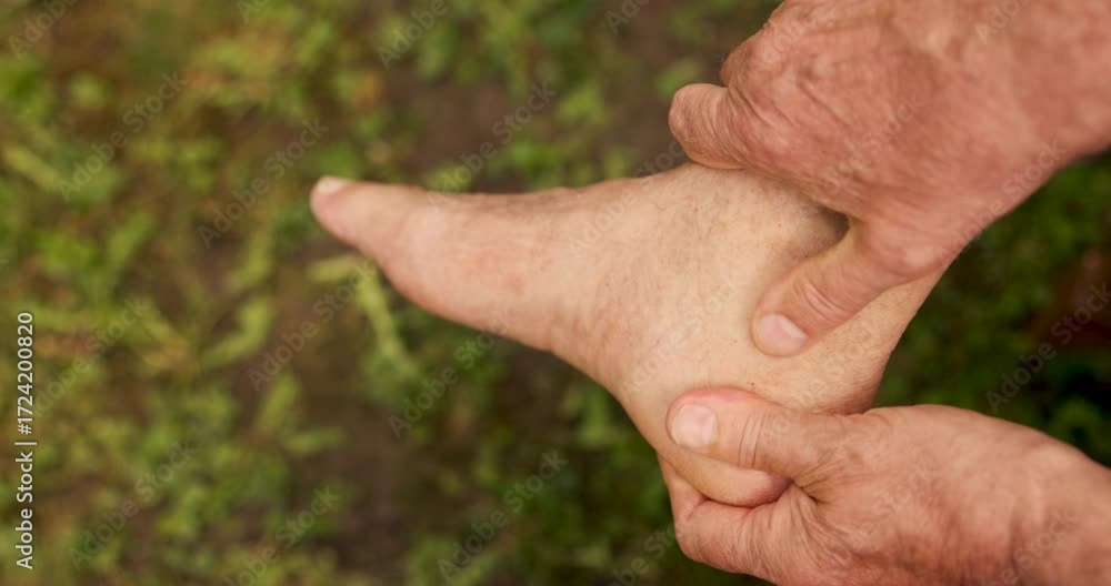 Focus on foot therapy techniques for relaxation and well-being in ...