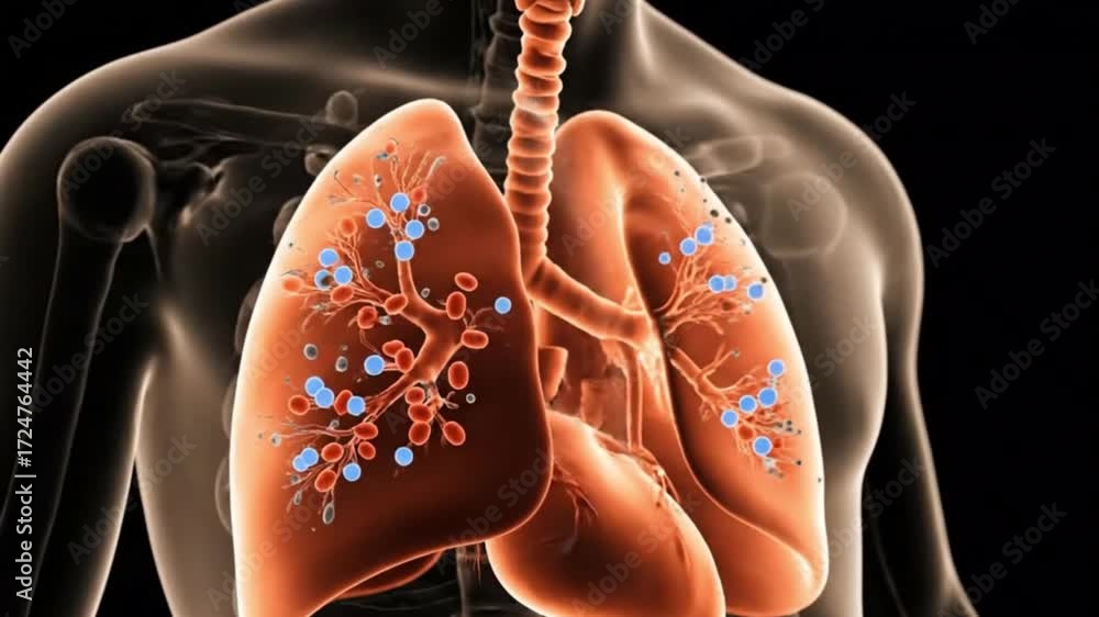 Human Respiratory System Lungs Trachea and Heart Explained Human ...