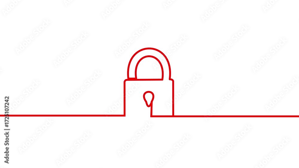 Red flatline medical EKG screen, heart failure and patient's death on ...
