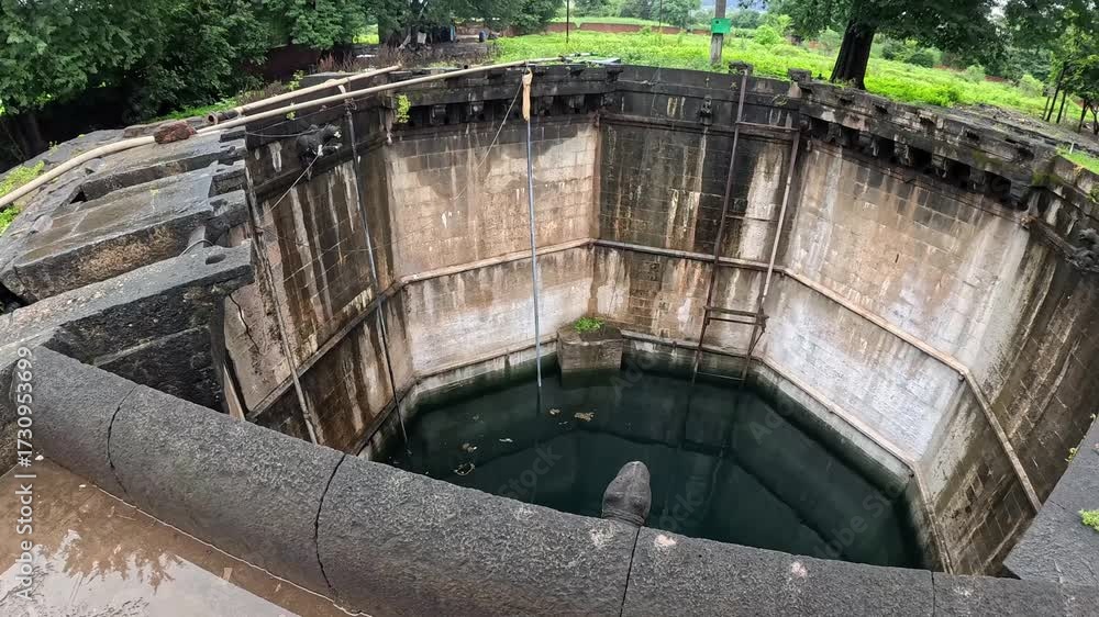28 Sept 2025, Baramotichi Vihir is a stepwell in Limb village in Satara ...