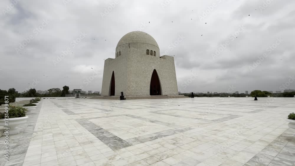 Mazar-e-Quaid also known as Jinnah Mausoleum or the National Mausoleum ...