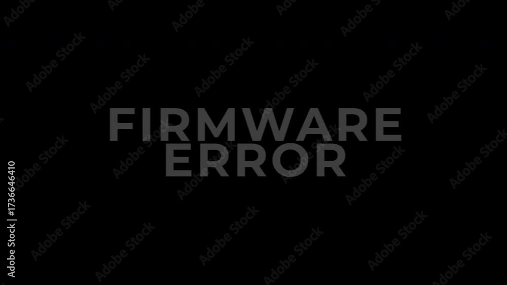 Text Animation with RGB Glitch Effect on RGB + Alpha, Firmware Error ...