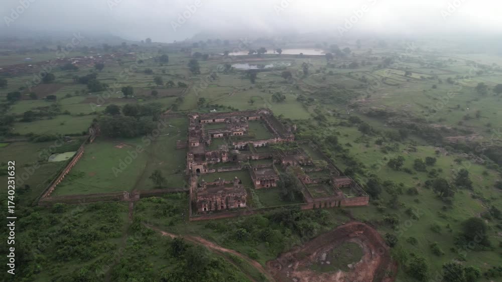 ohtasgarh Fort in Bihar’s Rohtas district is a massive hill fort built ...