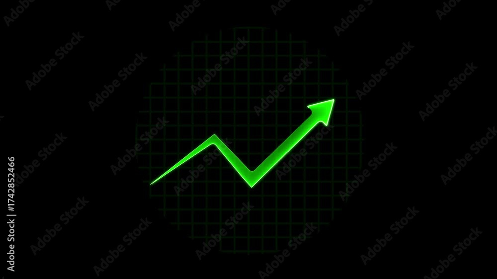 Downward neon Zigzag Arrow Animation, zigzag arrow pointing downward ...