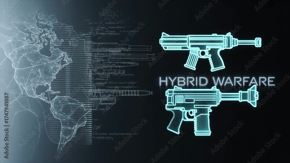 Hybrid Warfare Blueprint: This image unveils the concept of hybrid ...