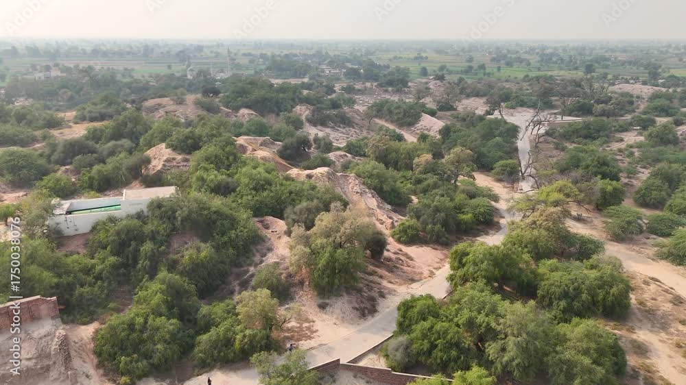 Harappa ruins (Mughal Era Mosque) - Indus Valley Civilisation. Harappa ...
