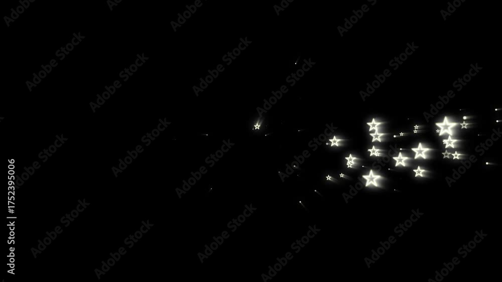 Golden shining twinkling light, glitter burst rays lights effects ...