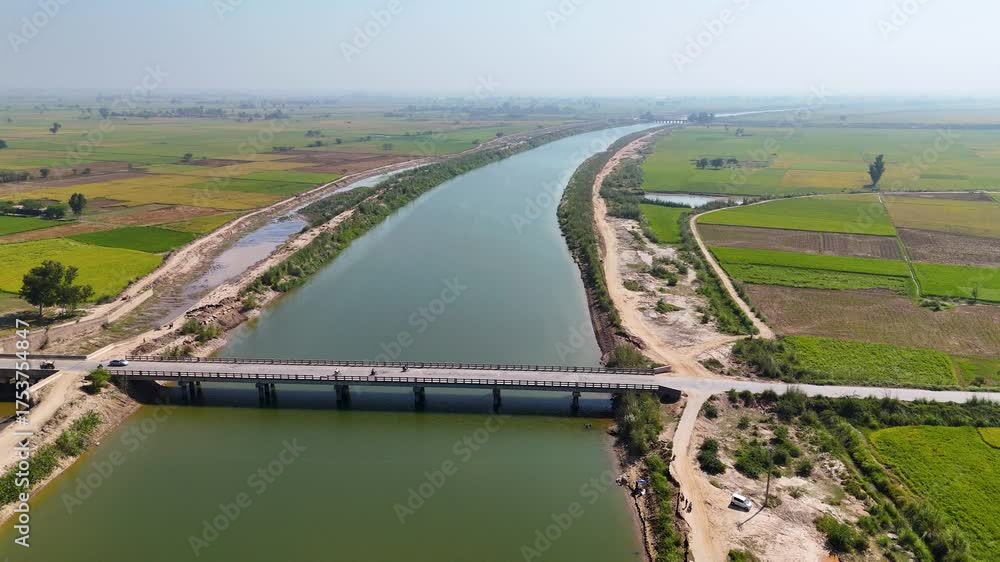 Marala-Ravi Link Canal, near Narang Mandi, Narowal, Punjab, Pakistan ...