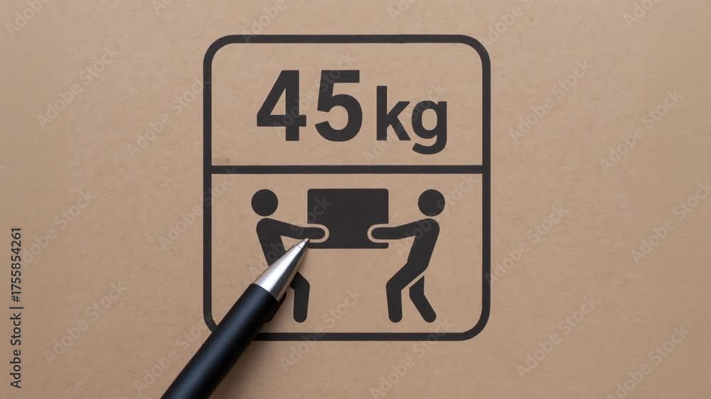 45 kg weight limit two people lifting cardboard box manual handling ...