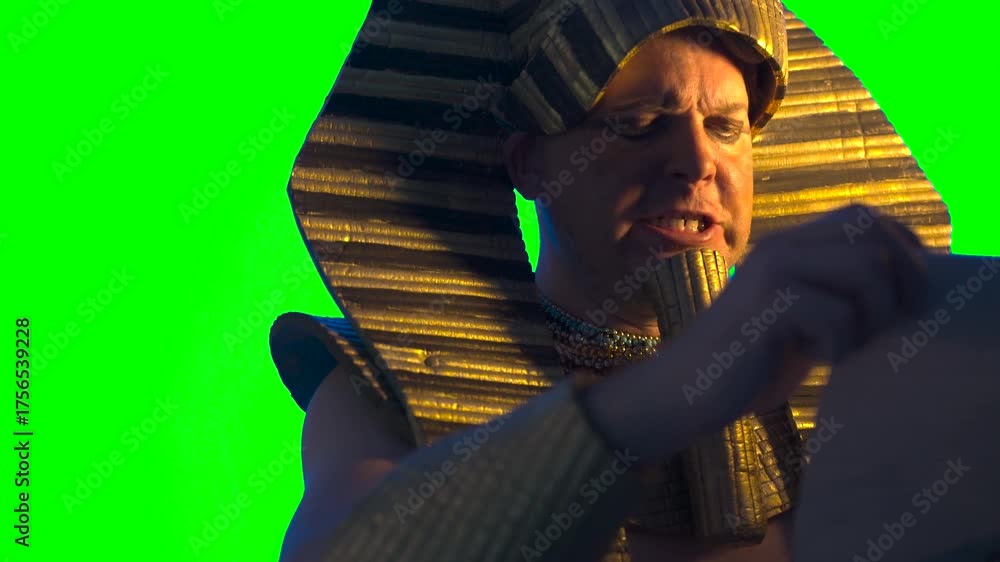 Pharaoh of Egypt The man in the suit Ancient Egyptian pharaoh ...