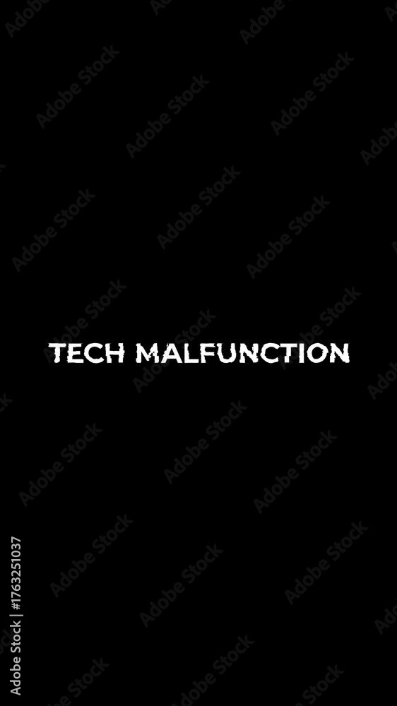 glitch tech malfunction error digital disruption screen suitable for ...