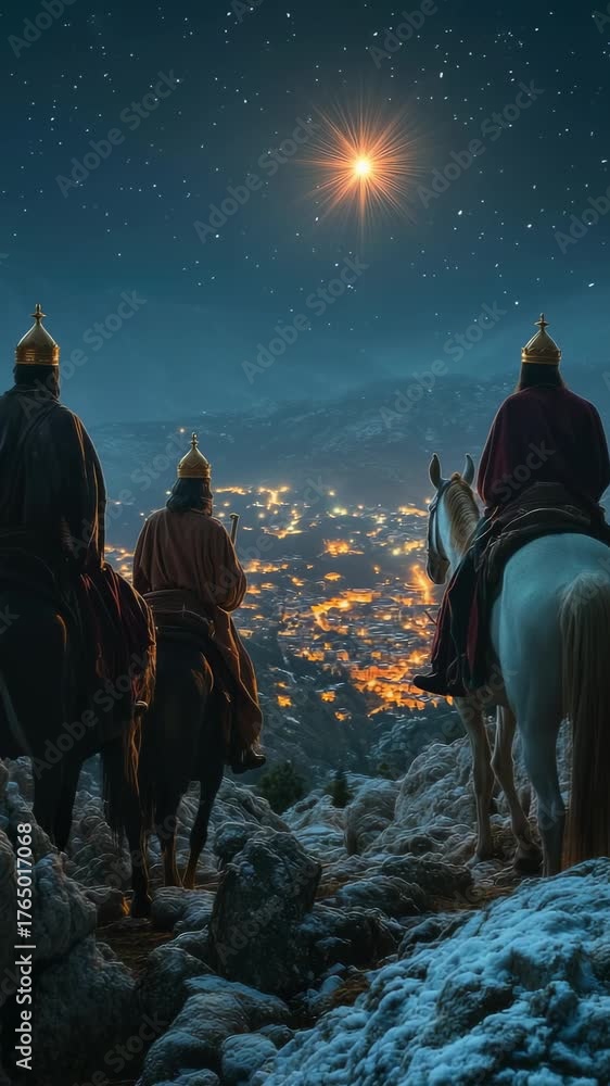 Three kings story: magi travelers, biblical pilgrims, holy visitors ...
