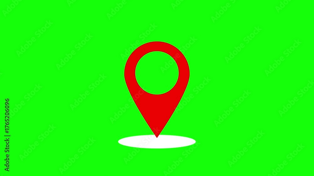 Animated pin pointer. GPS Location Pin pointer animated icon, Location ...