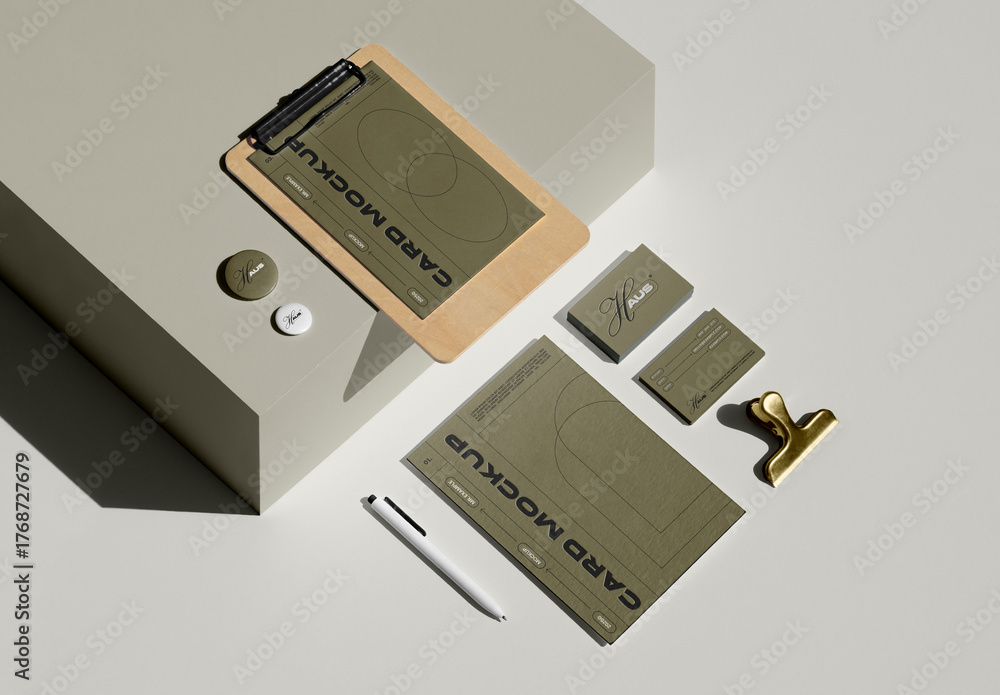 Modern Branding Identity Mockups Stock Template | Adobe Stock
