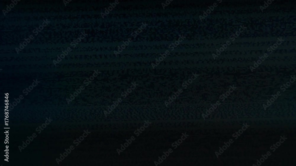 4K flashing CRT scanline digital glitch effect transition moving noise ...