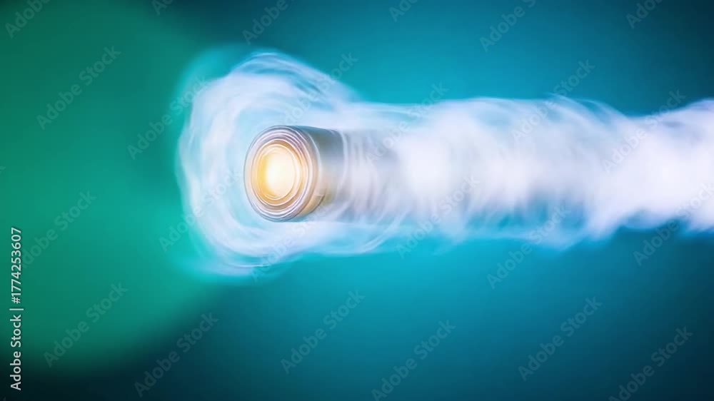 Concept of High Speed Bullet: A conceptual depiction of a bullet in ...