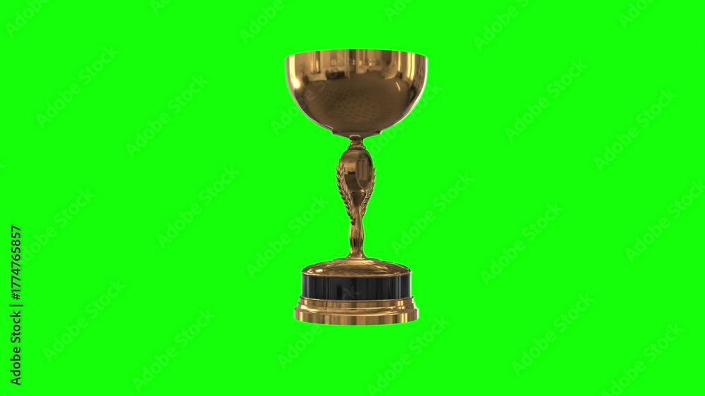 Winner Award Trophy 4K 3D Trophy for Sports award prize winner Champion ...