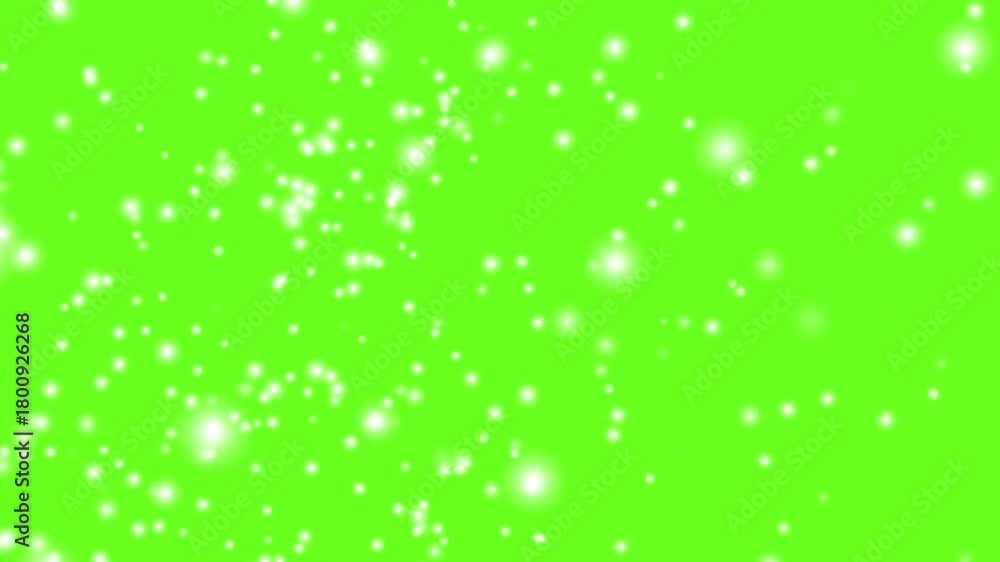 falling snow green screen snow falling. Winter snow animation. Isolated ...