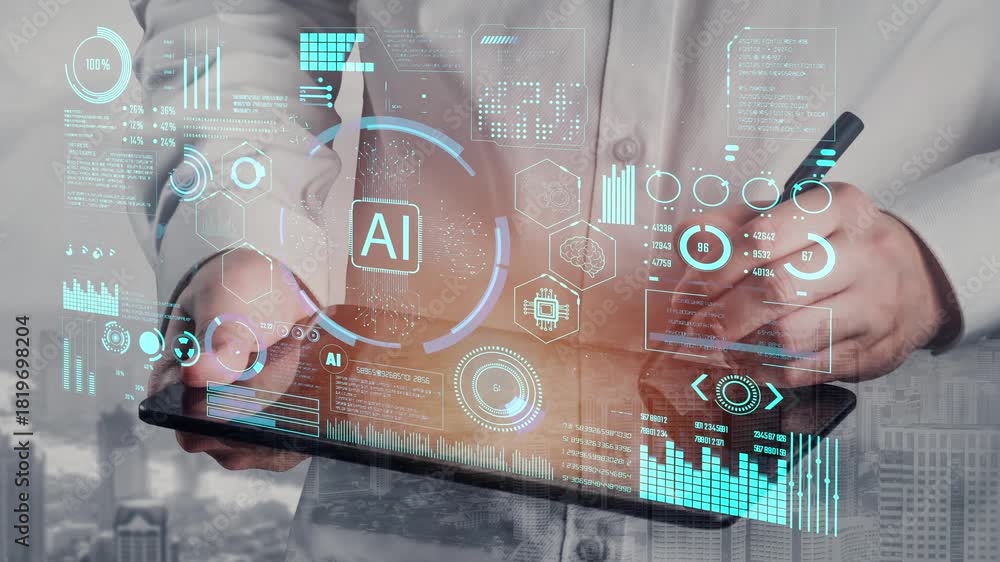 AI Assistant Brain Processor with LLM Technology, Big Data, Machine ...