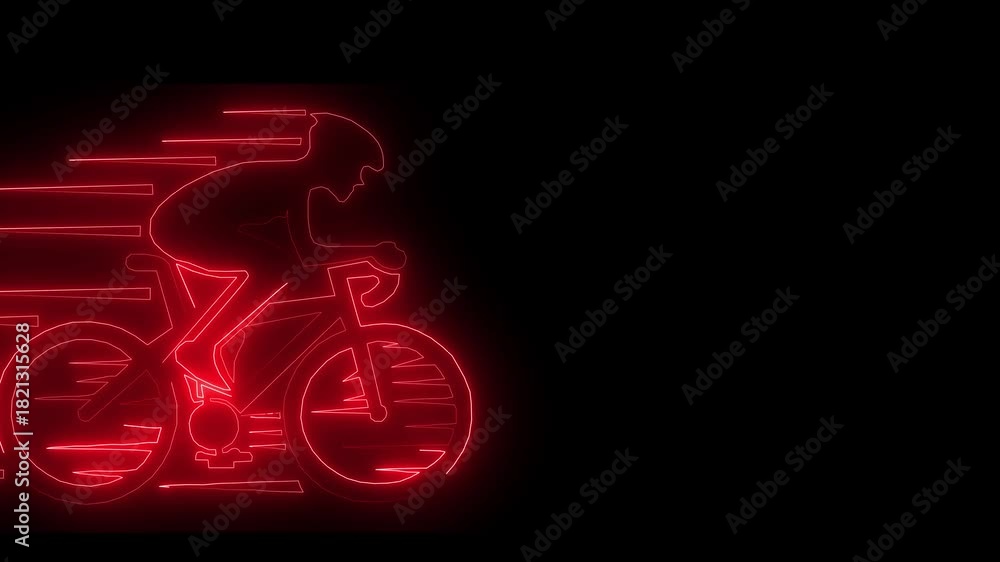 Cycling Logo Animation, Rider Motion Logo Reveal, Bike Rider Logo Intro ...