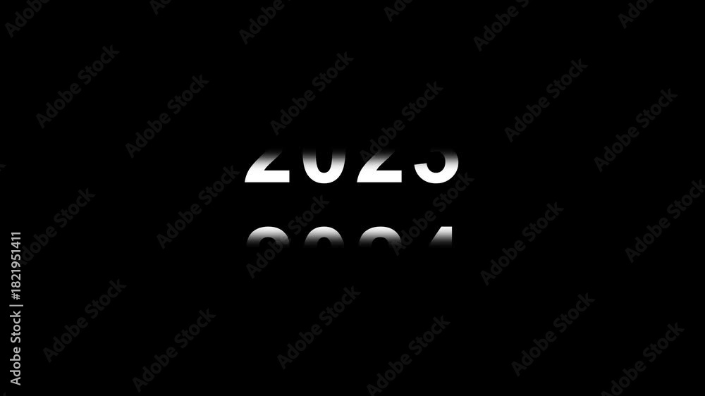 Video Stock Dynamic scrolling progression timeline animation of 2020 to ...