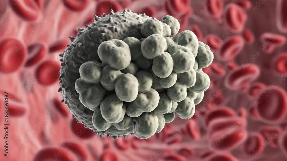 Thrombosis Formation A Microscopic View of Blood Clotting Red Blood ...