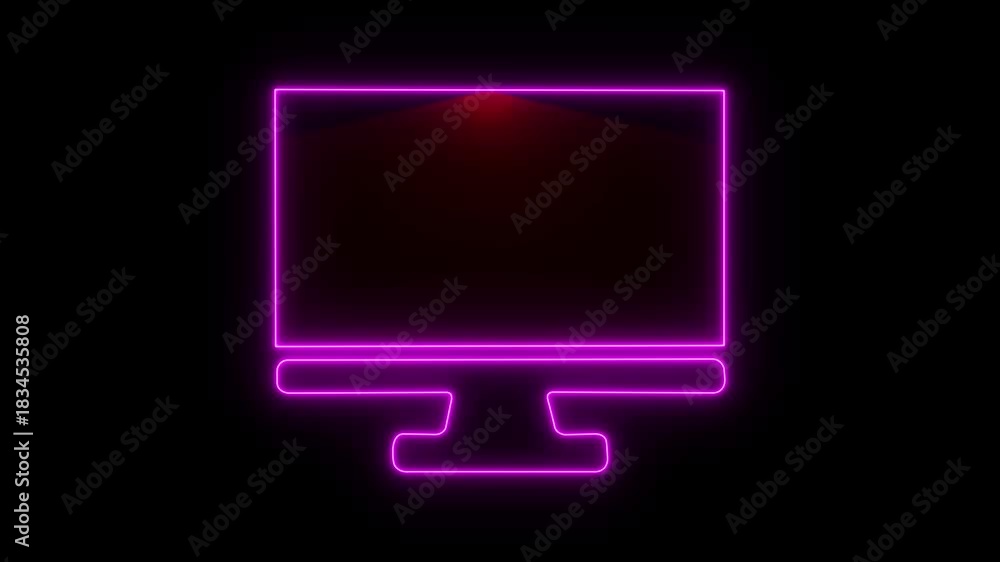 Emergency Lights Overlay in tv screen. Nine loop-ready variations on ...