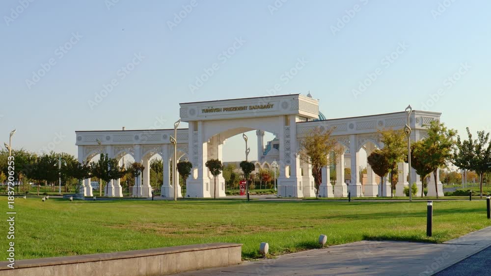 22 October 2025, First President's Park, Complex of Khoja Ahmed Yasawi ...