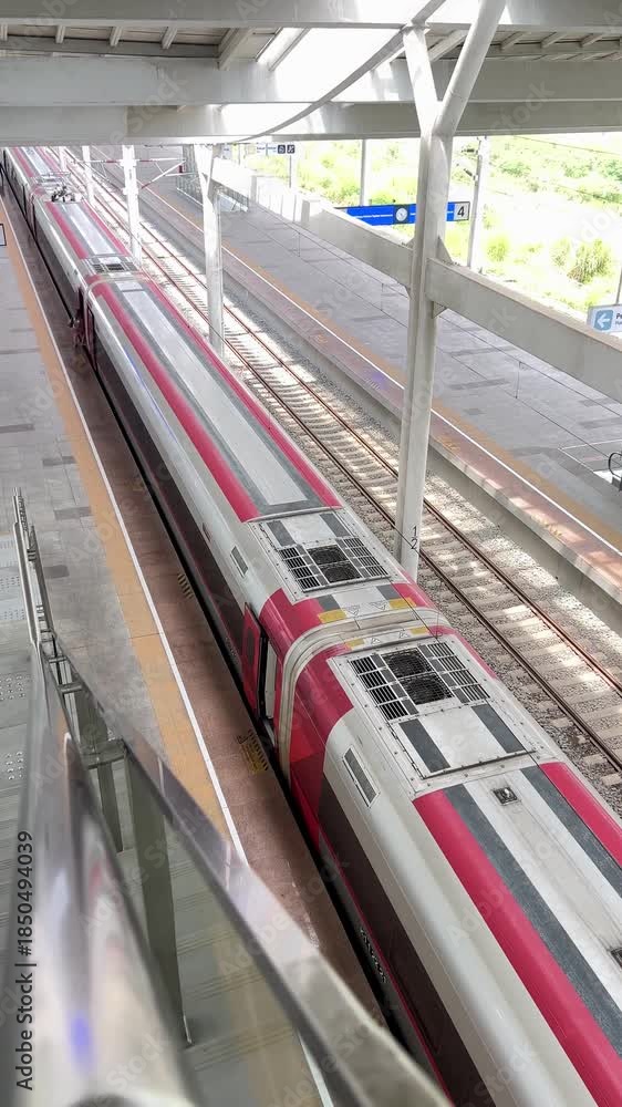 Bandung,02 November 2025, Kereta Cepat Indonesia (whoosh) Modern High ...
