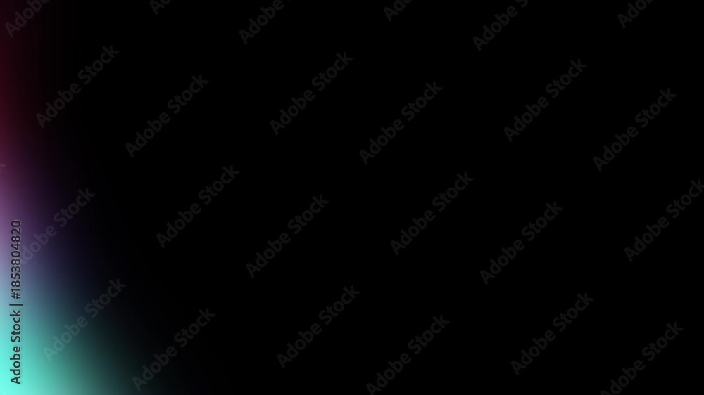 Abstract VFX Gradient Flow Endless Loop 4K Background. Light leaks ...