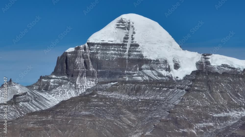 Mount Kailash landscape in tibet, China Stock ビデオ | Adobe Stock