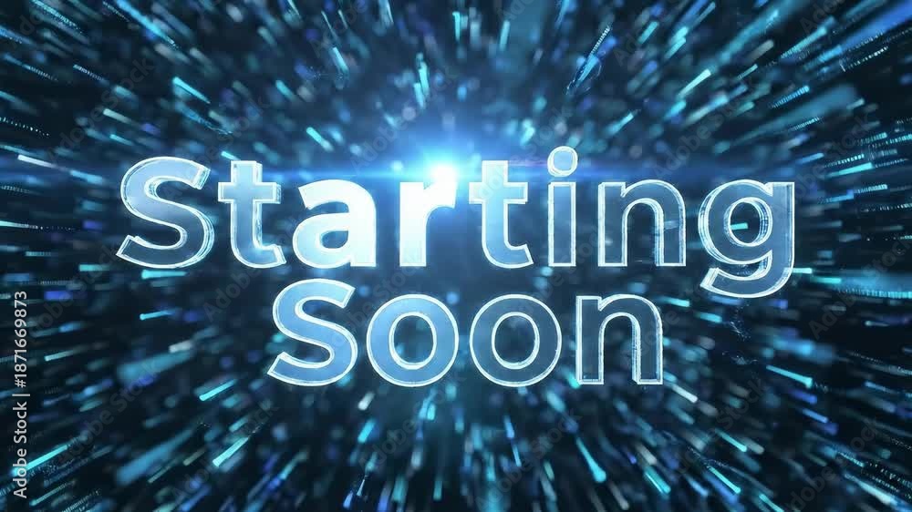 Stream "Starting Soon" Screen. stream starting soon screen, overlay ...
