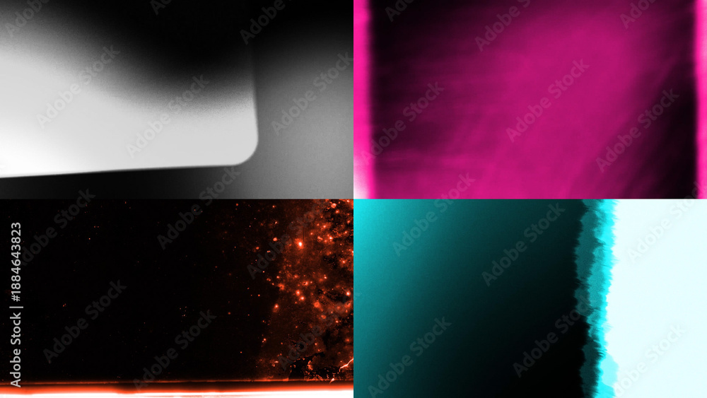 Light Leak Frames Film Burn Overlay Stock Template | Adobe Stock