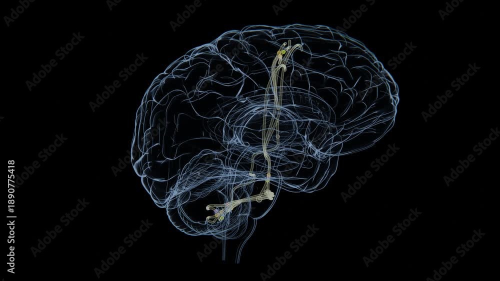 corticopontocerebellar (CPC) pathway visualization video | Xray video ...
