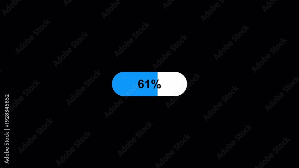 Upload button icon Animation with transparent background, animated ...